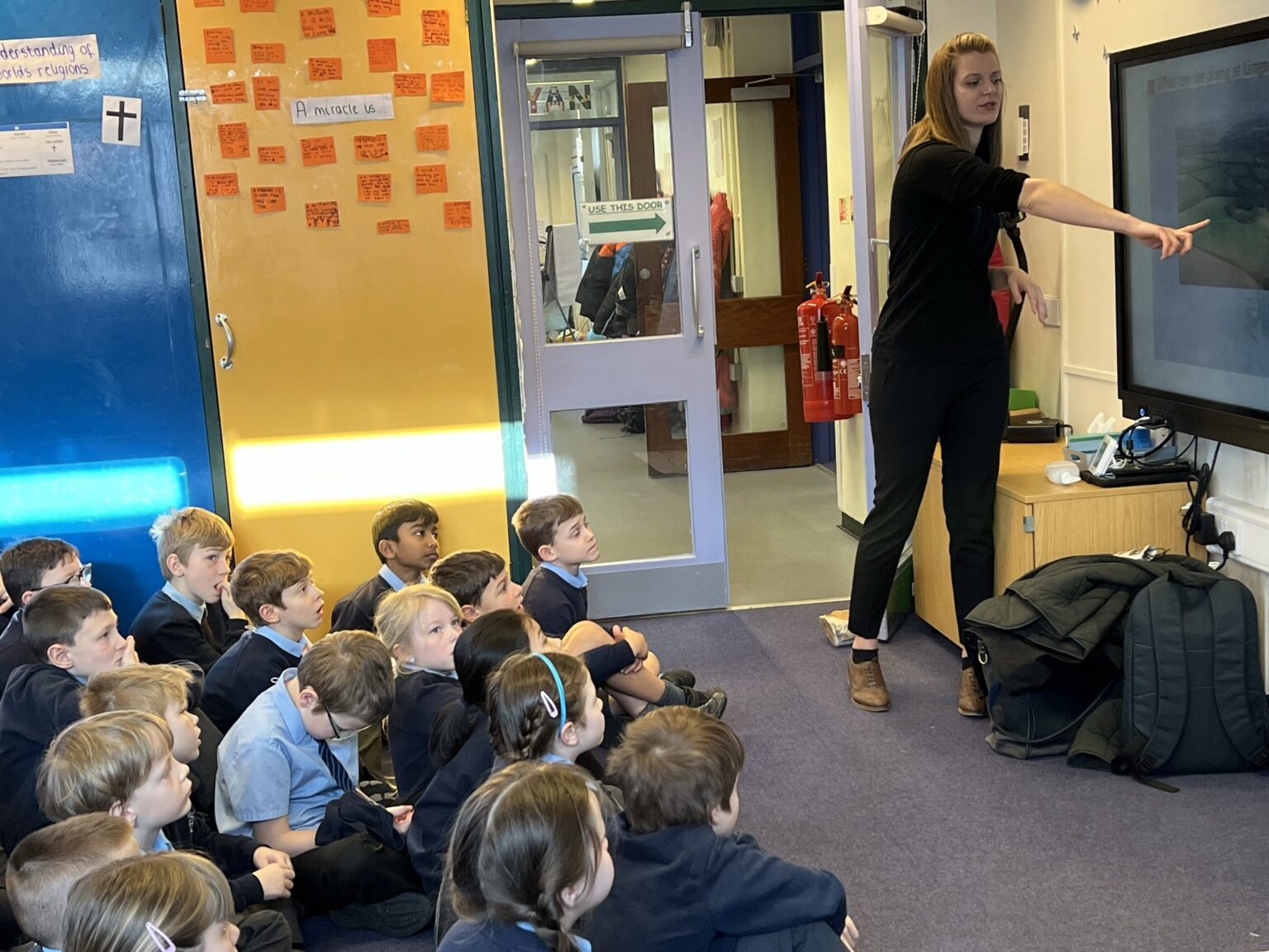 Visiting Year 3 pupils at Threemilestone Primary School - Langarth ...